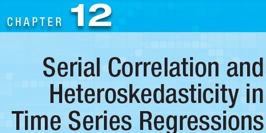 Wooldridge Chapter 12 – Serial Correlation – Examples
